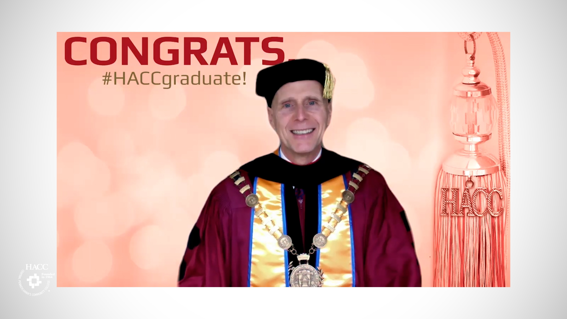 HACC Celebrates Graduating Students at Virtual Commencement Ceremony